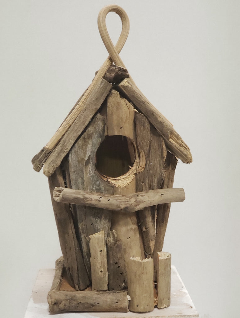 Driftwood Birdhouse – Uniquely Blended